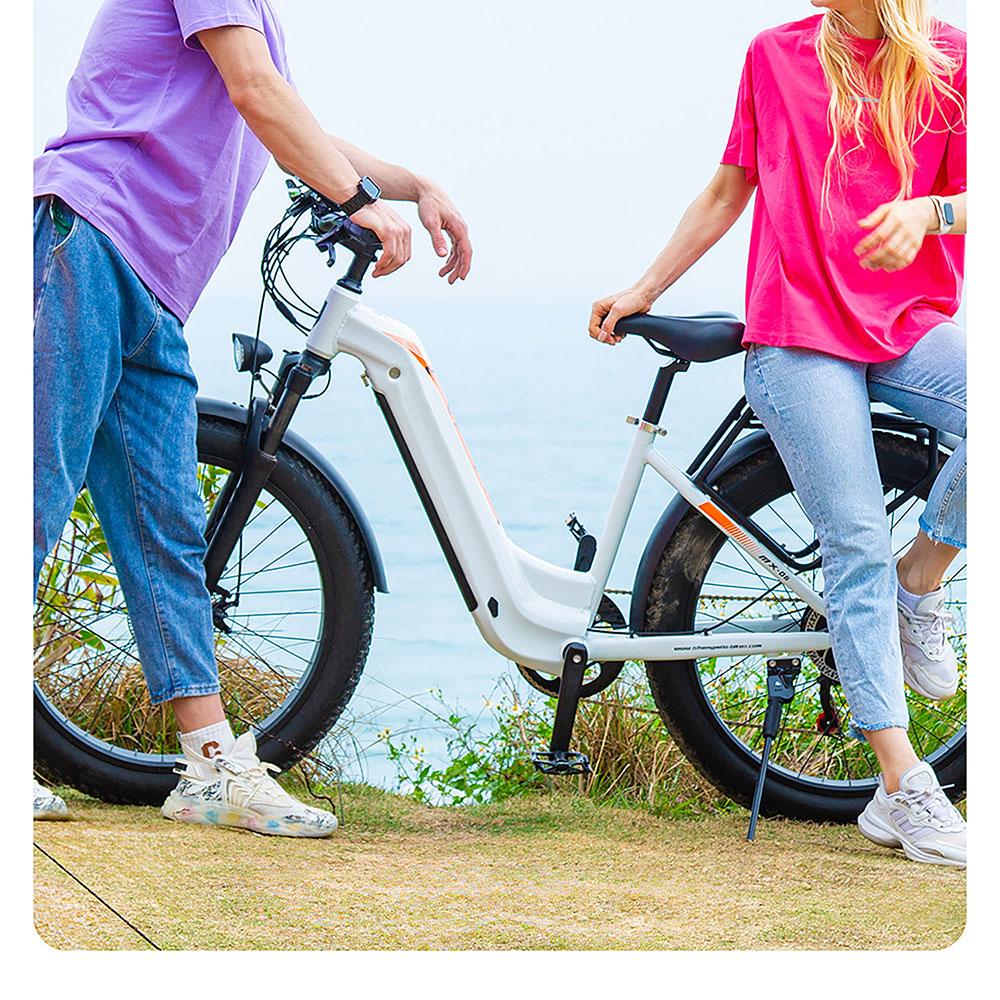 MX06 White | All Terrain Hybrid Power Bike – Merkx