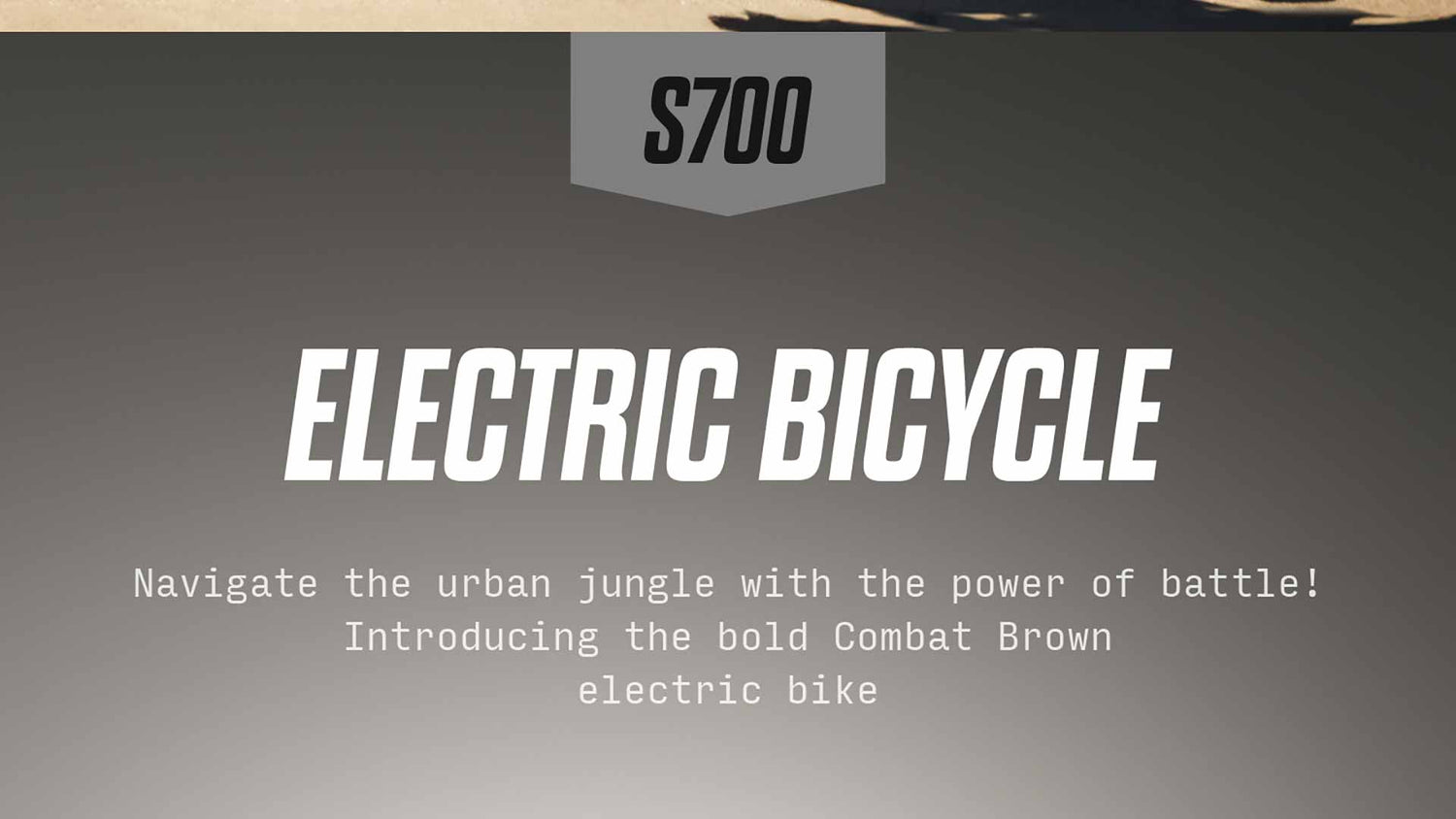 S700 | All Terrain Hybrid Power Bike – Merkx